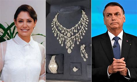 Joias De Bolsonaro E Michelle Peritos Da Pf Viajam Su A E Visitam