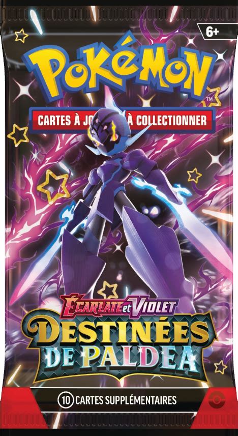 EV4 5 Destinées de Paldea la nouvelle série Pokémon
