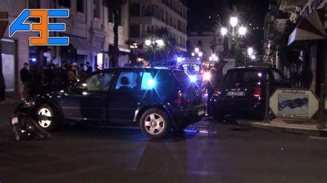 Incidente Auto Contro Auto In Centro A Bordighera 18 03 2023 YouTube