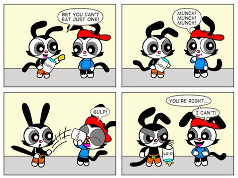 Yakko And Wakko Chip Challenge Von HMontes Animaniacs Fan Art