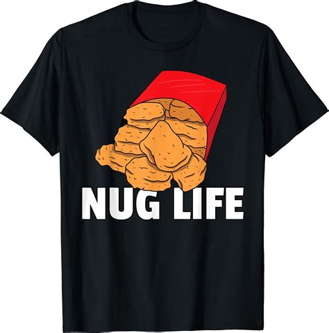 Chicken Nugget Nug Life Tenders Gangster Lovers T Shirt Walmart