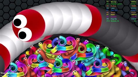 Slither Io A I 001 Strong Bad Snake Skin Hacked Vs 66778899 Snakes