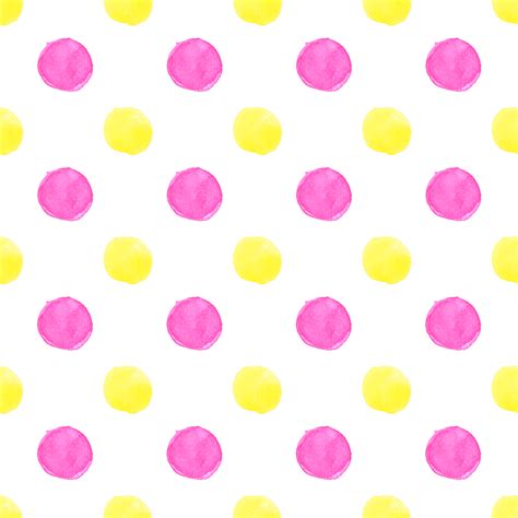 Yellow Polka Dot Backgrounds
