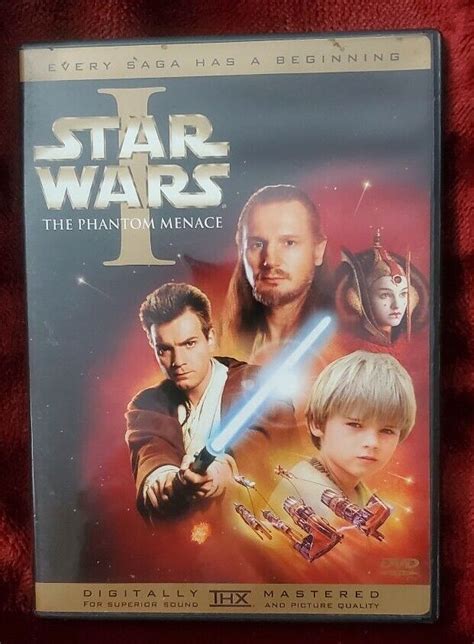 Star Wars Episode I The Phantom Menace DVD 2005 2 Disc Set