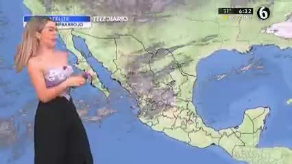 Pron Stico Del Tiempo Para Baj O Con Jessica De Luna De Marzo De