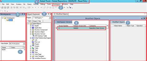 siebel innovation pack 2017 workspace dashboard in siebel tools