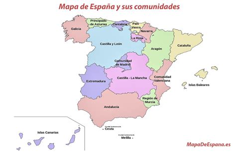 Mapa Mudo De Espa A Rios Y Monta As Para Imprimir Mapa De Comunidades