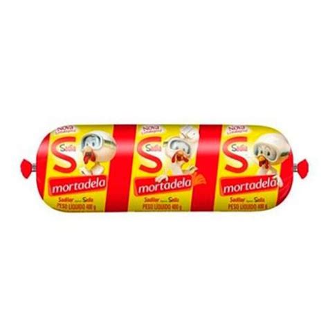 MORTADELA MISTA MINI SADIA PACOTE 400G Deskontão Atacado