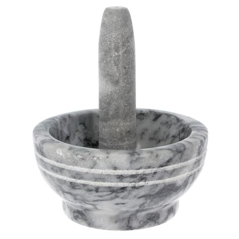 Pestle Mortar Set Spice Herb Crusher Grinder Grinding Paste Pestal