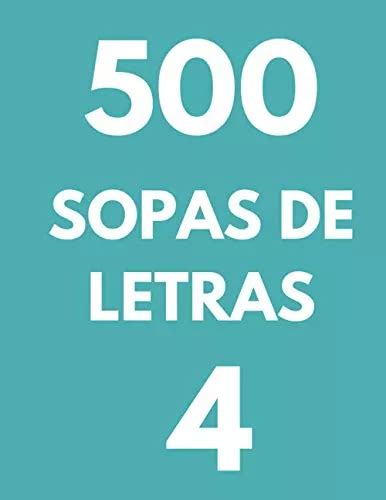 500 Sopas De Letras Numero 4 Envío gratis