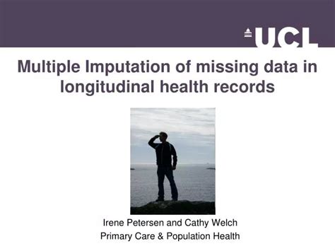 ppt multiple imputation of missing data in longitudinal health records powerpoint presentation