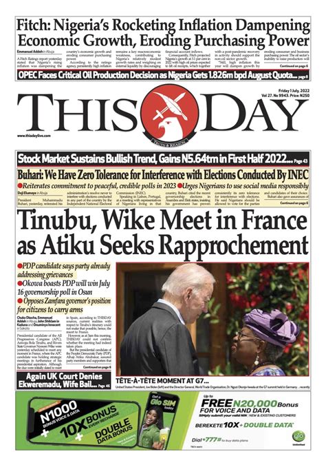 𝗟𝗲𝘄𝗱𝗮𝗸𝗿𝗶𝘀𝗛𝗼𝘃 on Twitter RT THISDAYLIVE Fitch Nigerias Rocketing