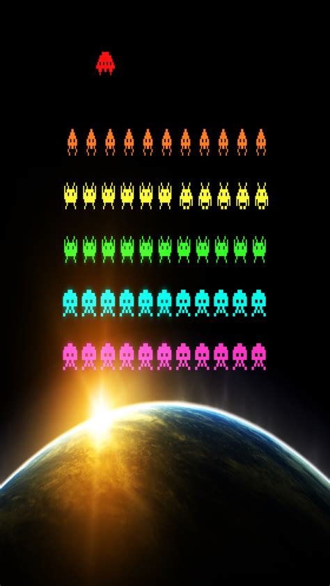 Space Invader Wallpaper