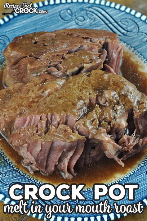 Melt In Your Mouth Crock Pot Roast Artofit