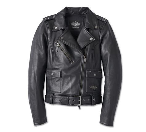 Women S Th Anniversary Cycle Queen Leather Biker Jacket Harley