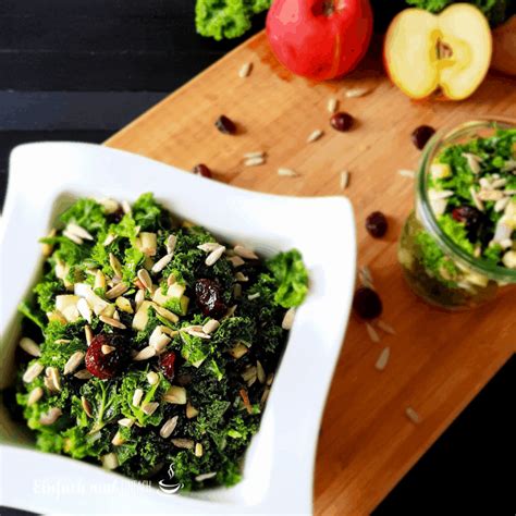 Massierter Grünkohlsalat Einfach mal einfach Grünkohl Salat Rohkost