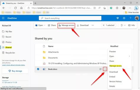 How To Manage And Revoke Access To Onedrive Files And Folders Geek Rewind