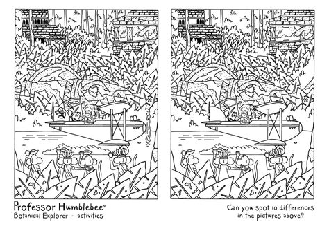 Difficult Spot The Difference Printable Printable Templates
