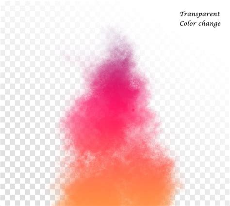 Premium Psd Powder Explosion On Transparent Background