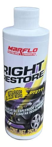 Restaurador De Plasticos Negros Fascias Molduras Gomas Ml