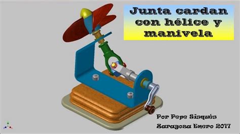 Junta Cardan Con H Lice Y Manivela Youtube