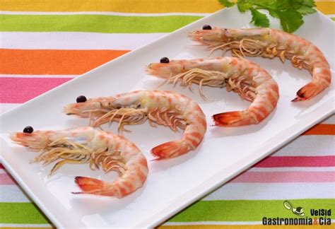 Cómo cocer langostinos y gambas Gastronomía Cía