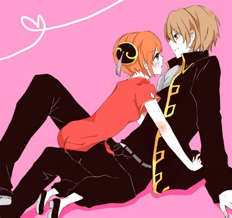 Sougo And Kagura Gintama Photo 24617321 Fanpop