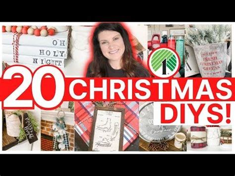 20 AMAZING High End Dollar Tree Christmas DIYs For 2021 1 Christmas