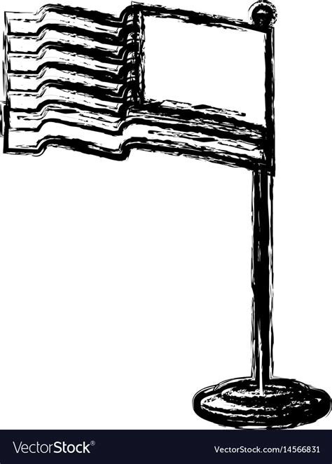 Usa Flag Icon Royalty Free Vector Image VectorStock