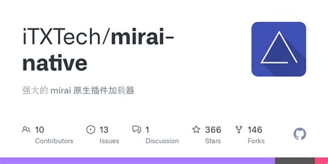 Github Itxtech Mirai Native Mirai