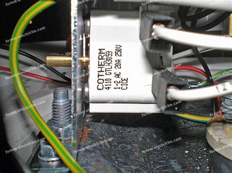 électricité brancher résistance stéatite chauffe eau Conseils