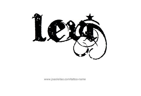 Tatuagens Nome Levi LIBRAIN