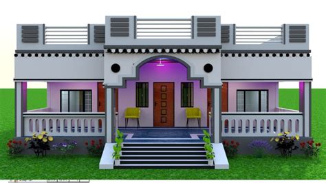 4 Bhk House Plan In 1500 Sq Ft Small House Plane