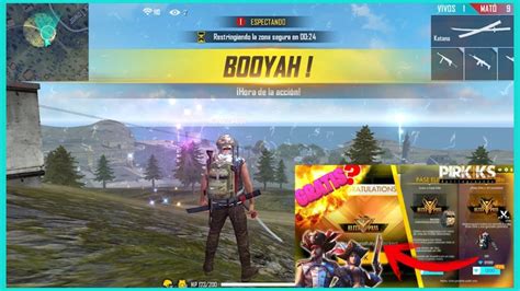 Pase De ELITE En FREE FIRE Gratis Mi Primera Partida En FREE FIRE