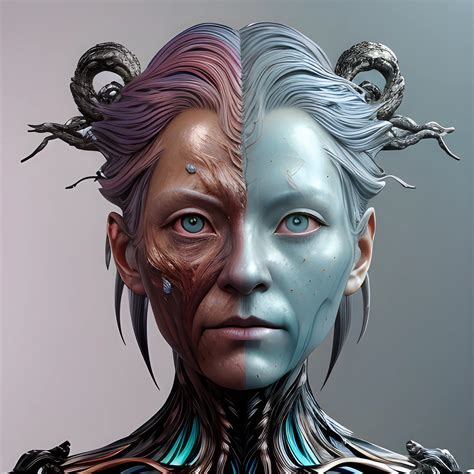 Manabu Ikeda Inspired Realistic Whole Body Photo Portrait Of A A