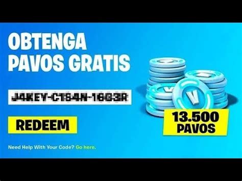 5000 PAVOS GRÁTIS EN FORTNITE YouTube