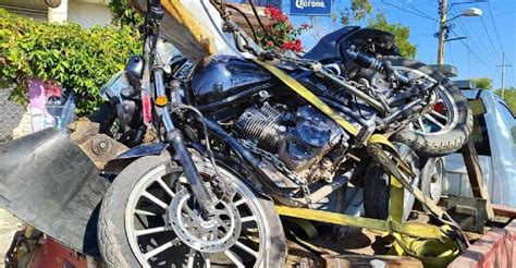 Accidente En Pueblo Nuevo Choque Entre Motociclistas Deja Un Biker