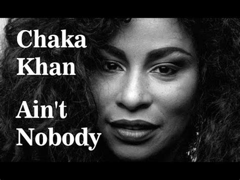 Ain T Nobody Chaka Khan Rufus Official HD Audio Video Hour Loop