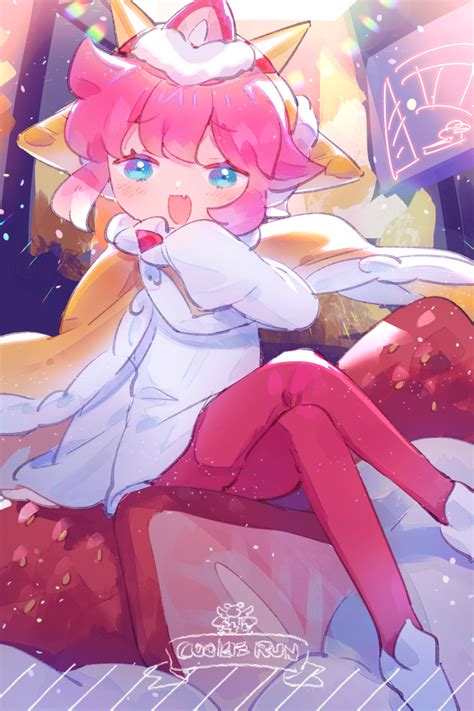 Strawberry Crepe Cookie Cookie Run Drawn By Conago Danbooru