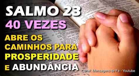 Salmo Vezes Para Ativar A Prosperidade E Abund Ncia Na Sua Vida