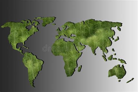 Mapa Do Mundo Aproximadamente Esbo Ado Enchimento Das Plantas