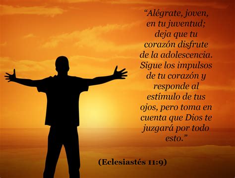 15 versículos bíblicos de reflexión y motivación para los jóvenes