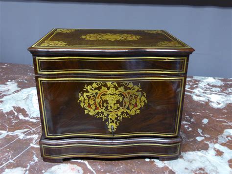 Proantic Cave Liqueurs Marqueterie Boulle Poque Napol On Iii