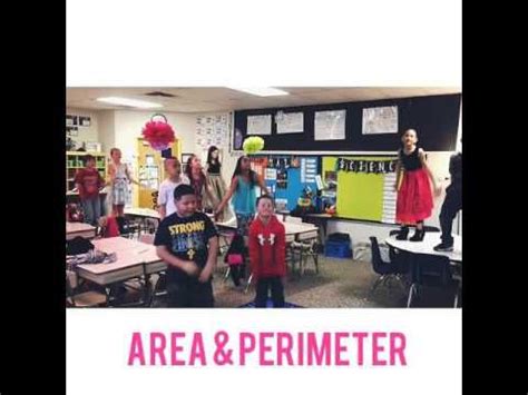 Area And Perimeter Song Area And Perimeter Upper Elementary Math