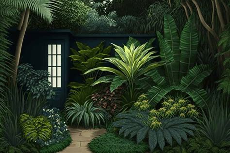 Tropical Garden Styles Acacia Gardens Exotic Garden