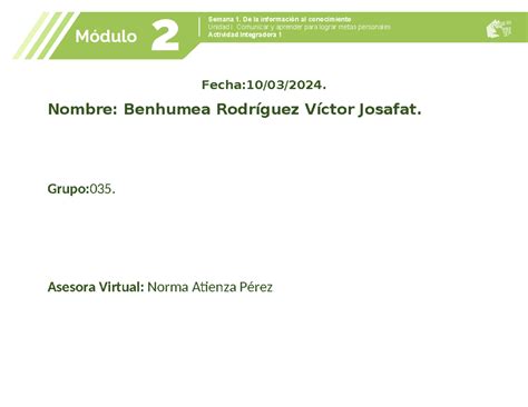 M02S1AI1 Ac 1 Unidad I Comunicar Y Aprender Para Lograr Metas