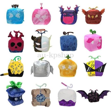Blox Fruits Plush Blox Fruits Rubber Plushies Toy For Game Fans Gifts