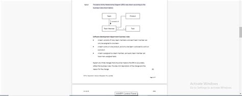 Solved The Below Entity Relationship Diagram ERD Was Drawn Chegg