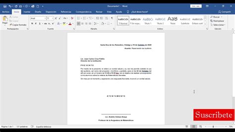 Aprende C Mo Se Escribe Con Atenci N En Un Oficio Consejos Imperdibles