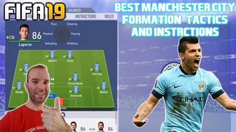BEST MANCHESTER CITY Formation Best Tactics And Instructions FIFA 19
